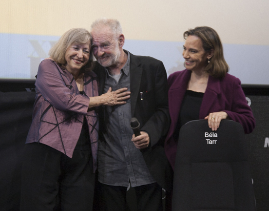 Béla Tarr recibió la Medalla Filmoteca UNAM | Morelia Film Festival